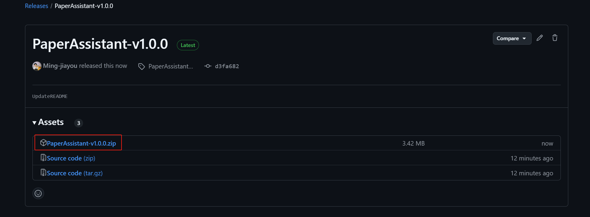 GitHub - Ming-jiayou/PaperAssistant: An AI Agent for Paper Summarization Built on C#.